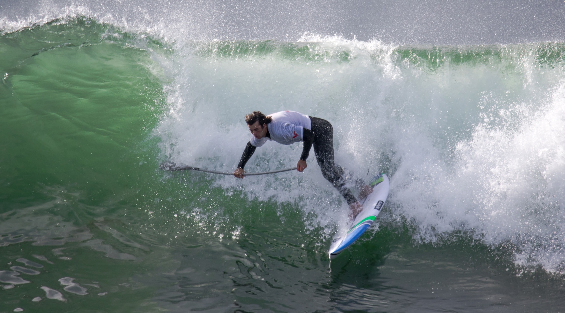 SURGE TEXCARBON SUP Paddle For Surfing | BLACK PROJECT