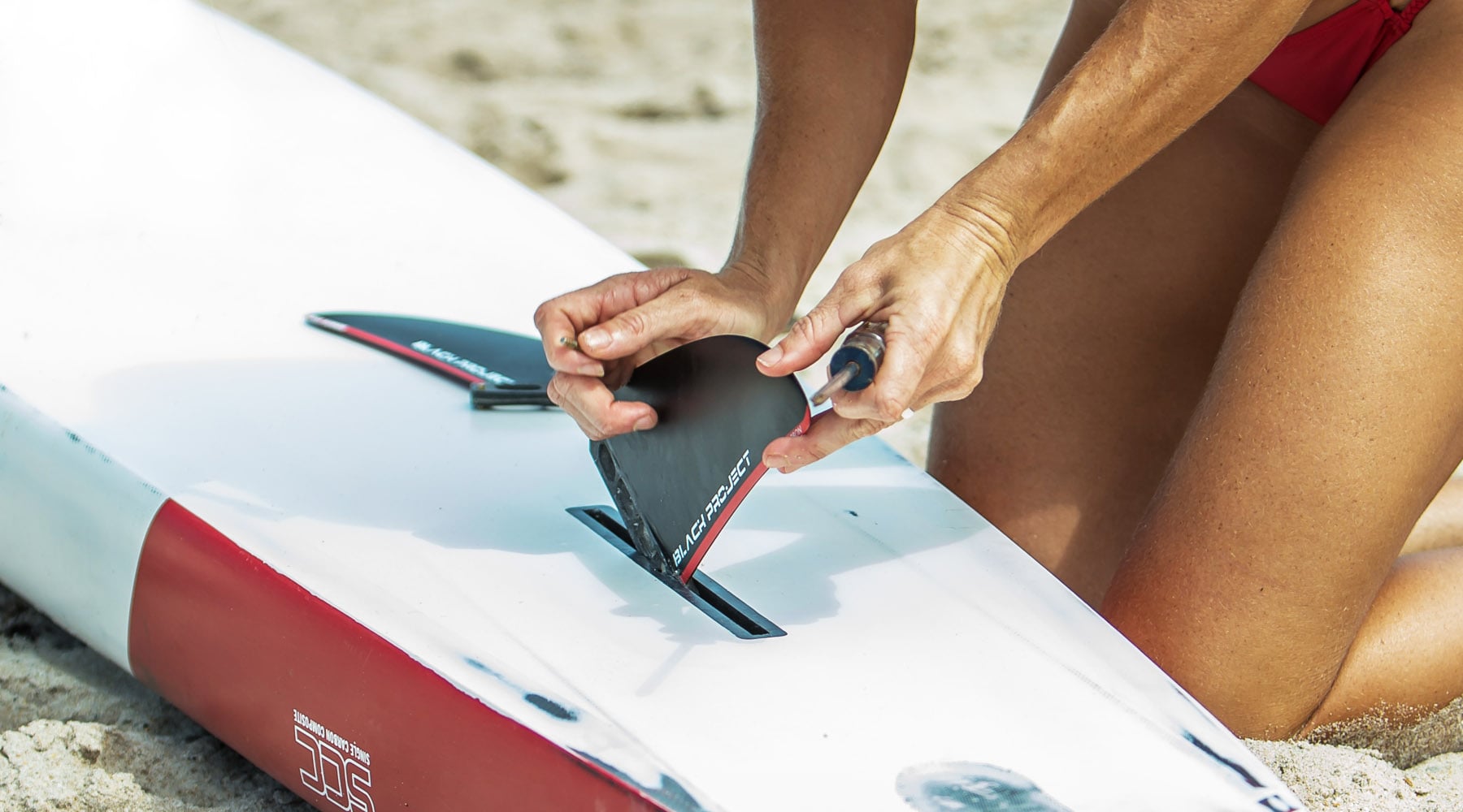 Stand Up Paddleboard Race Fins & SUP Surf Fins | BLACK PROJECT