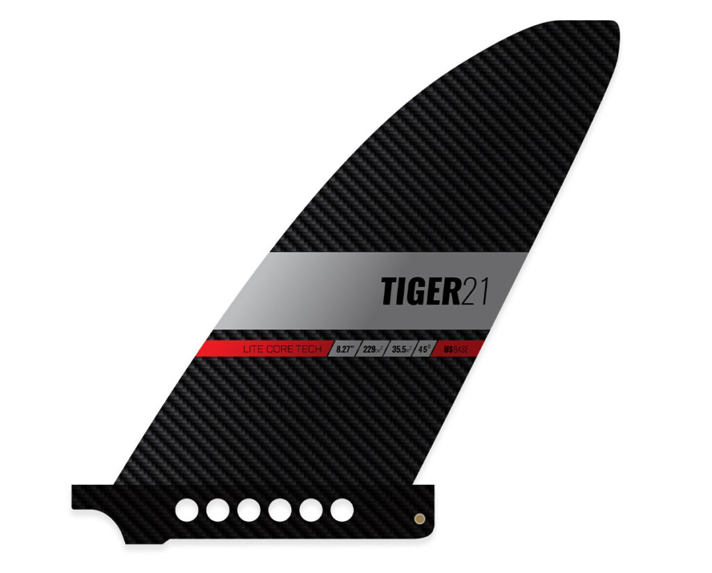 Tiger v2: SUP Race Fin for Speed and Maneuverability
