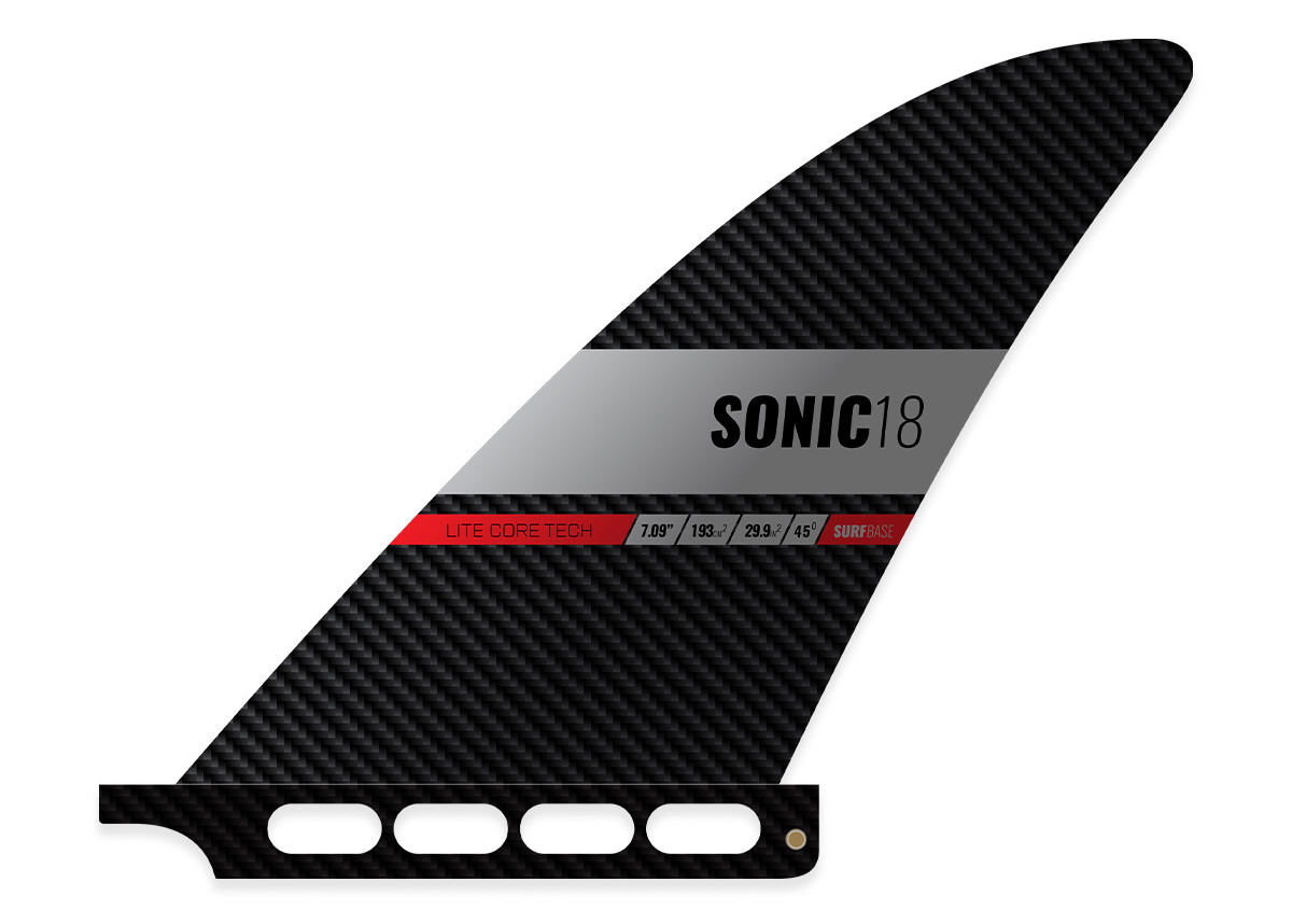 Sonic v2: Downwind SUP Fin for Maximum Agility and Speed
