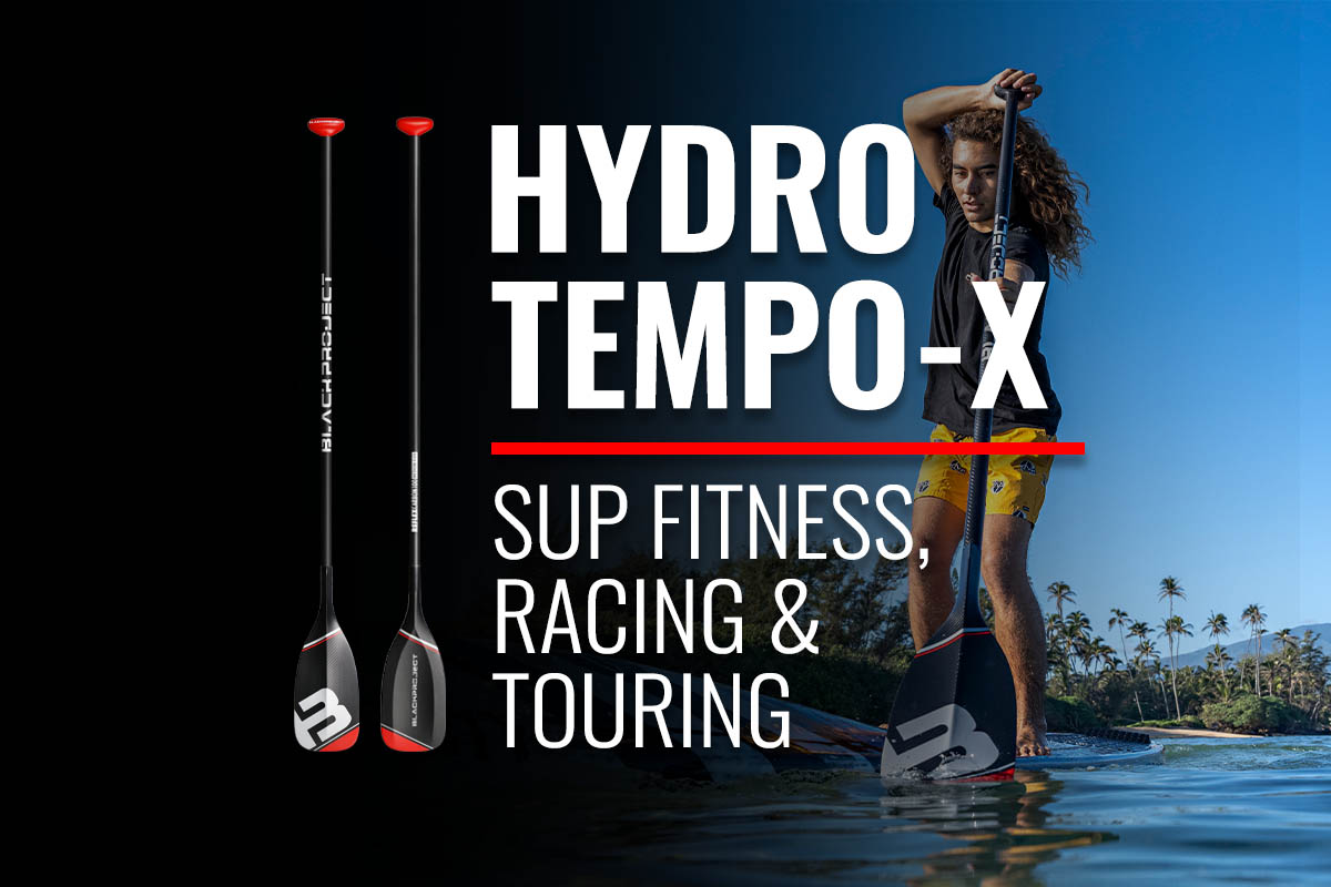 Hydro TempoX SUP Paddle For Touring | BLACK PROJECT SUP